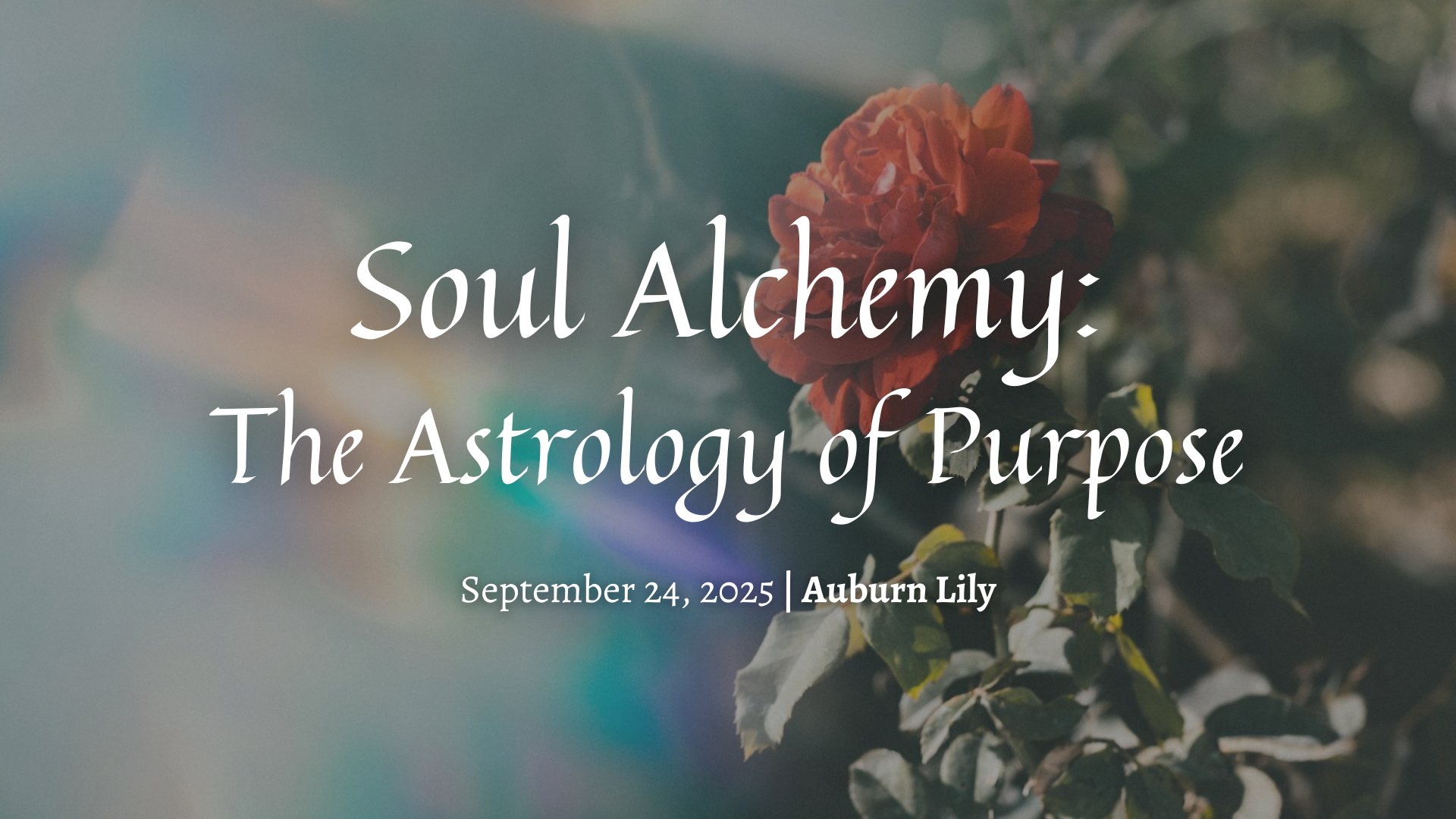 Soul Alchemy: The Astrology of Purpose — Sky Scholar