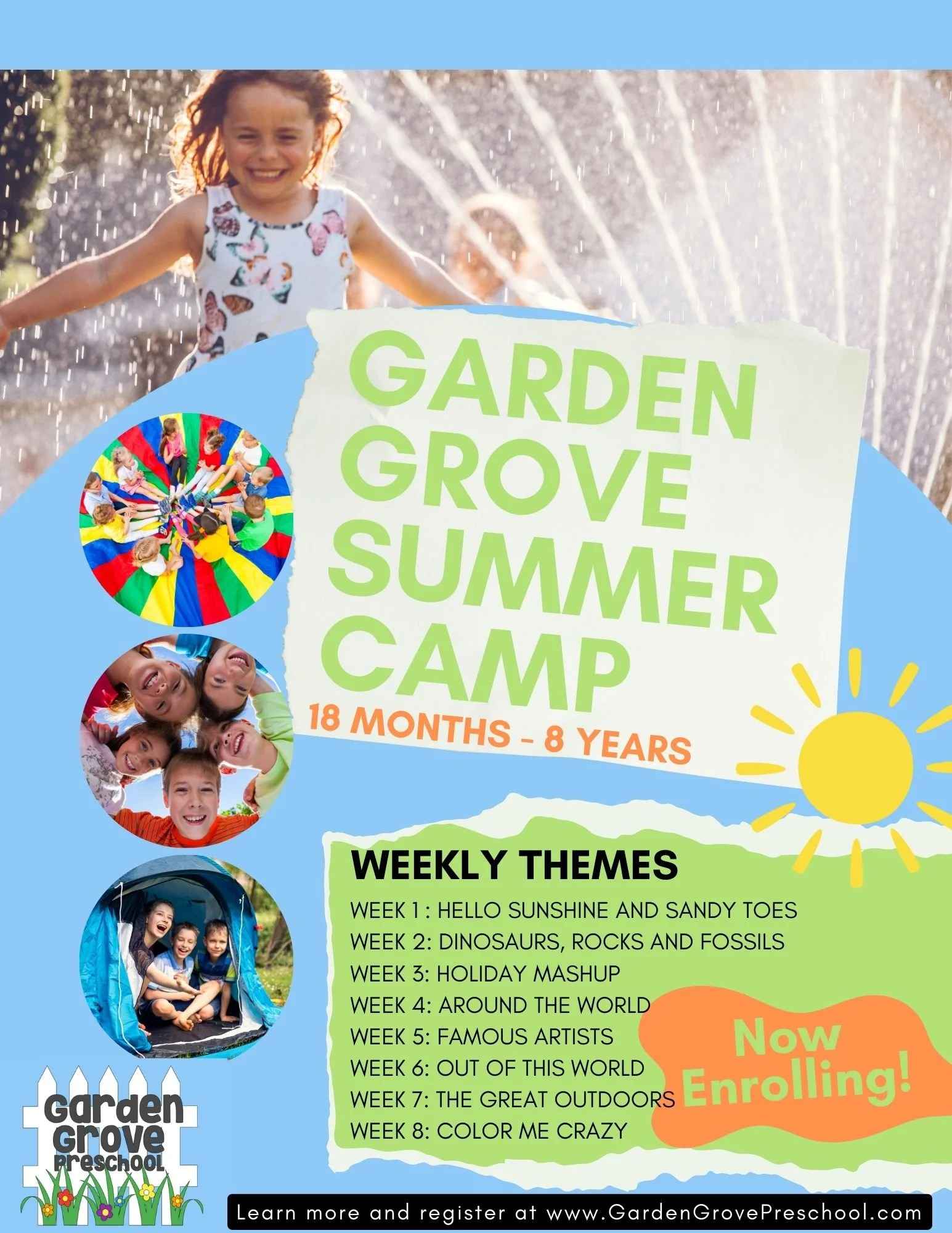 Summer Camp — Garden Grove Preschool