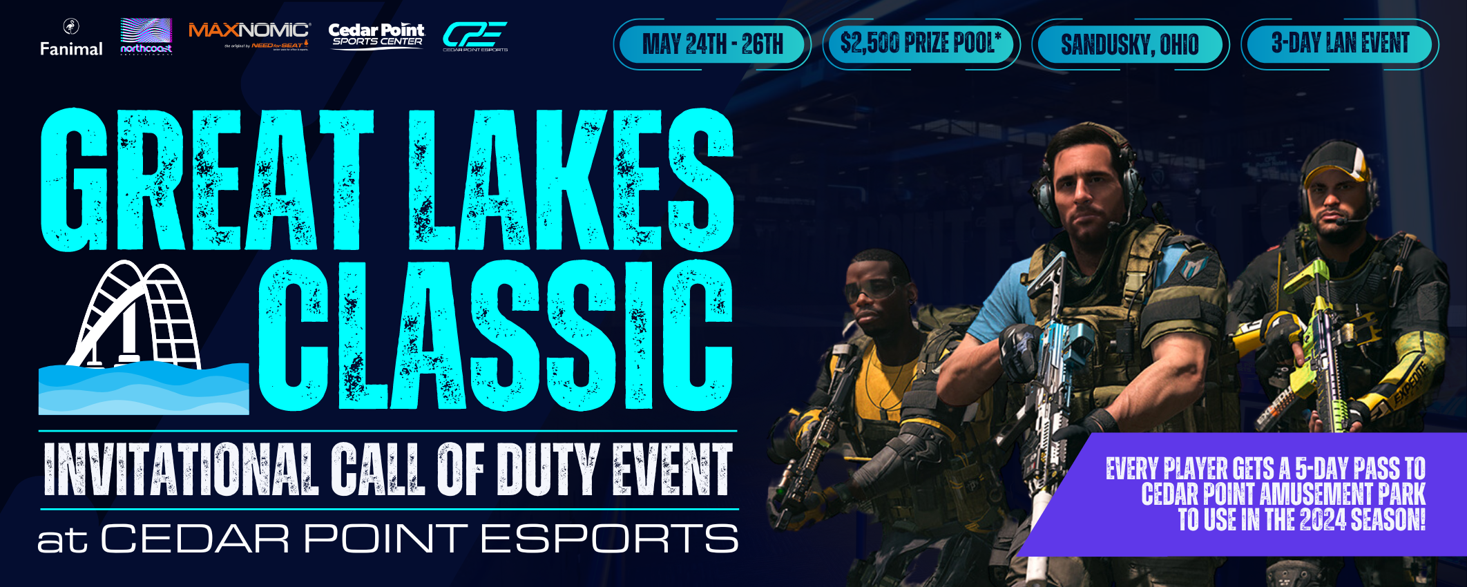 Schedule — CEDAR POINT ESPORTS