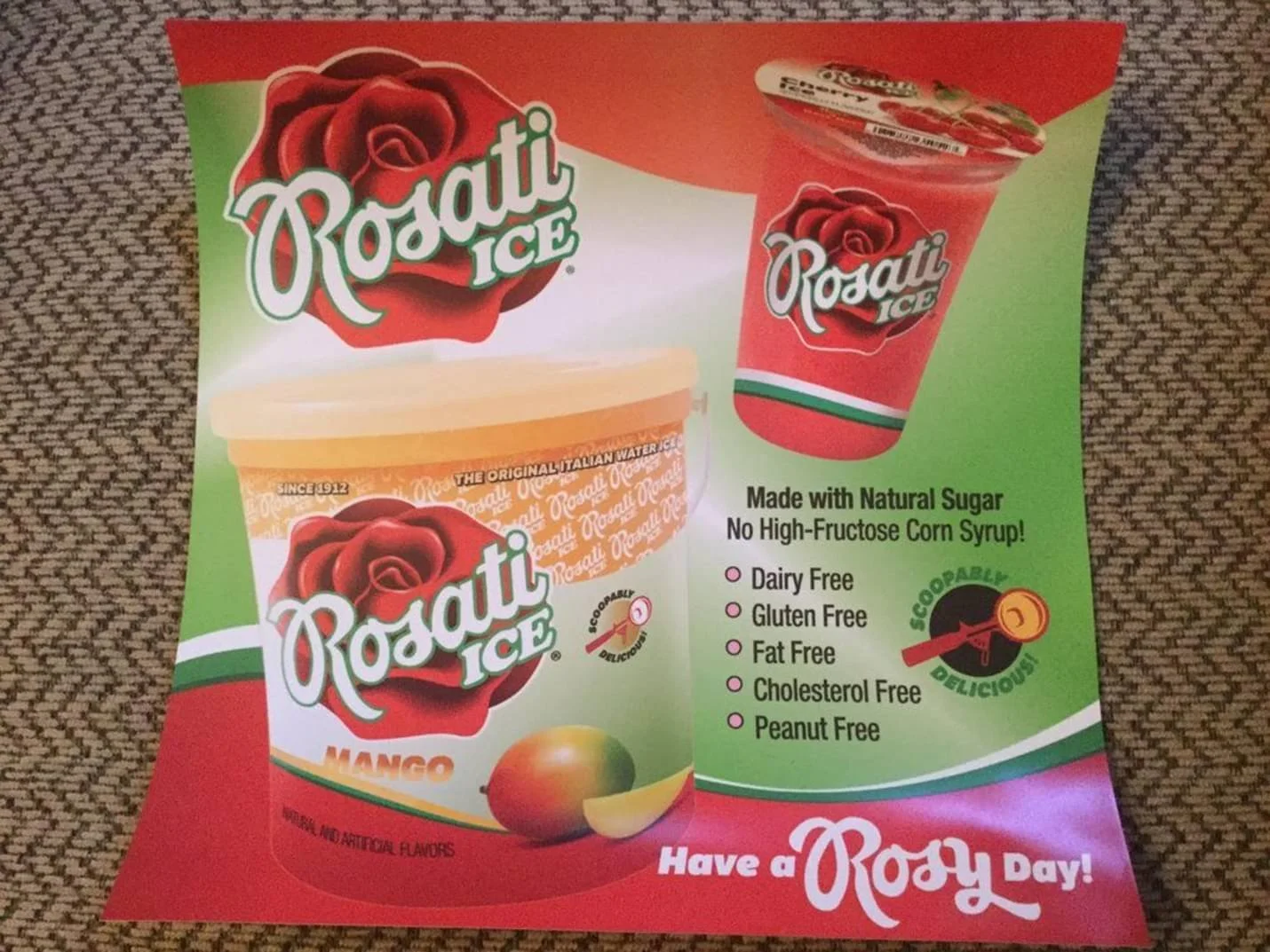 Ice Cream and Water Ice Menu — Owl's Water Ice and Treats