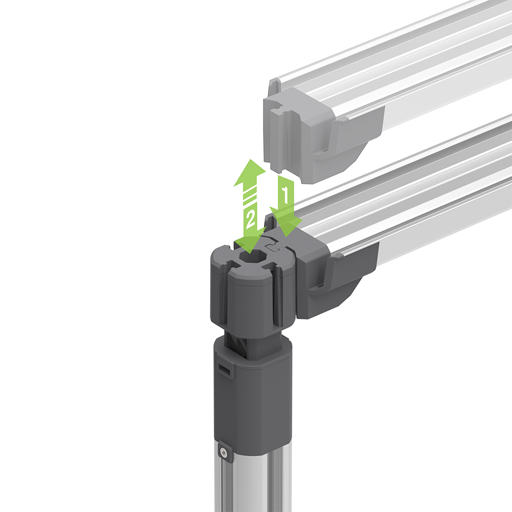 TRIGA® Go - A Lightweight Modular Display System. No Tools.