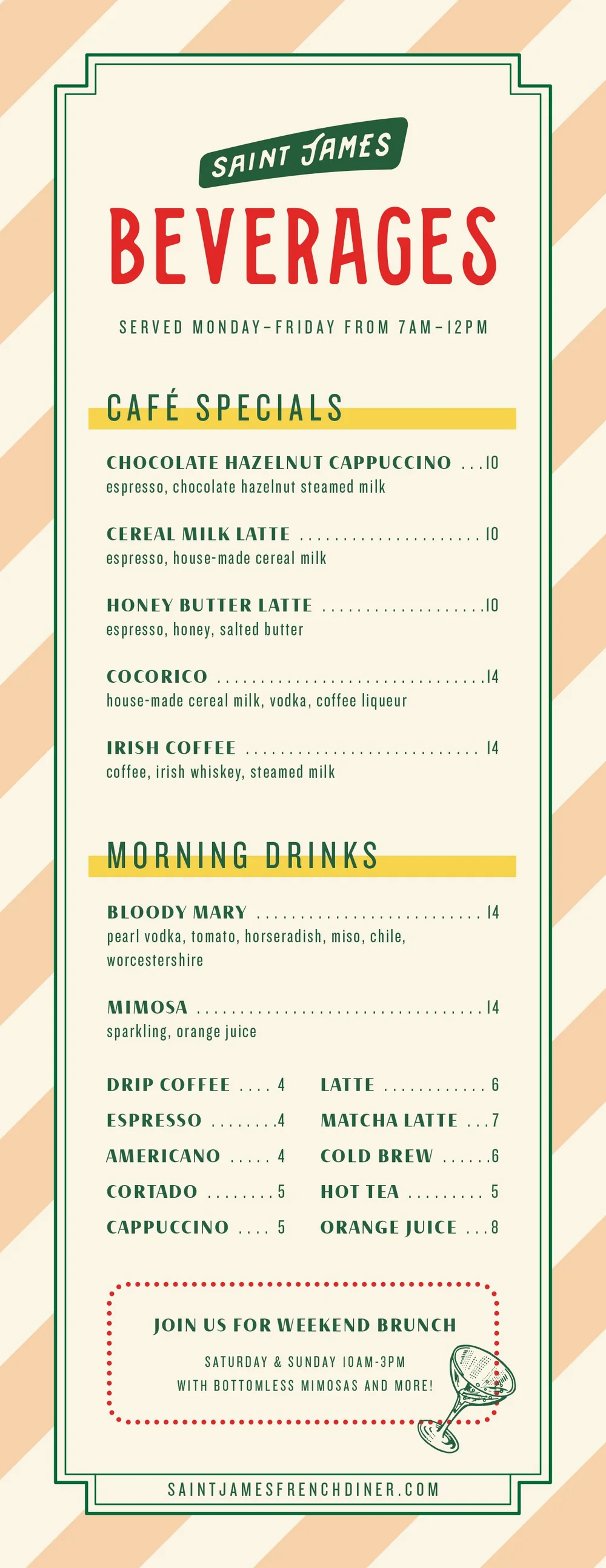 Saint James French Diner