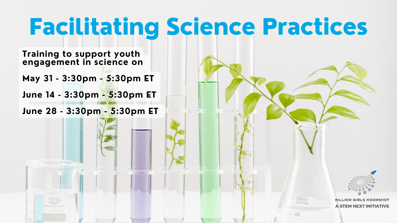 ACRES Training Cohort: Facilitating Science Practices — Million Girls ...
