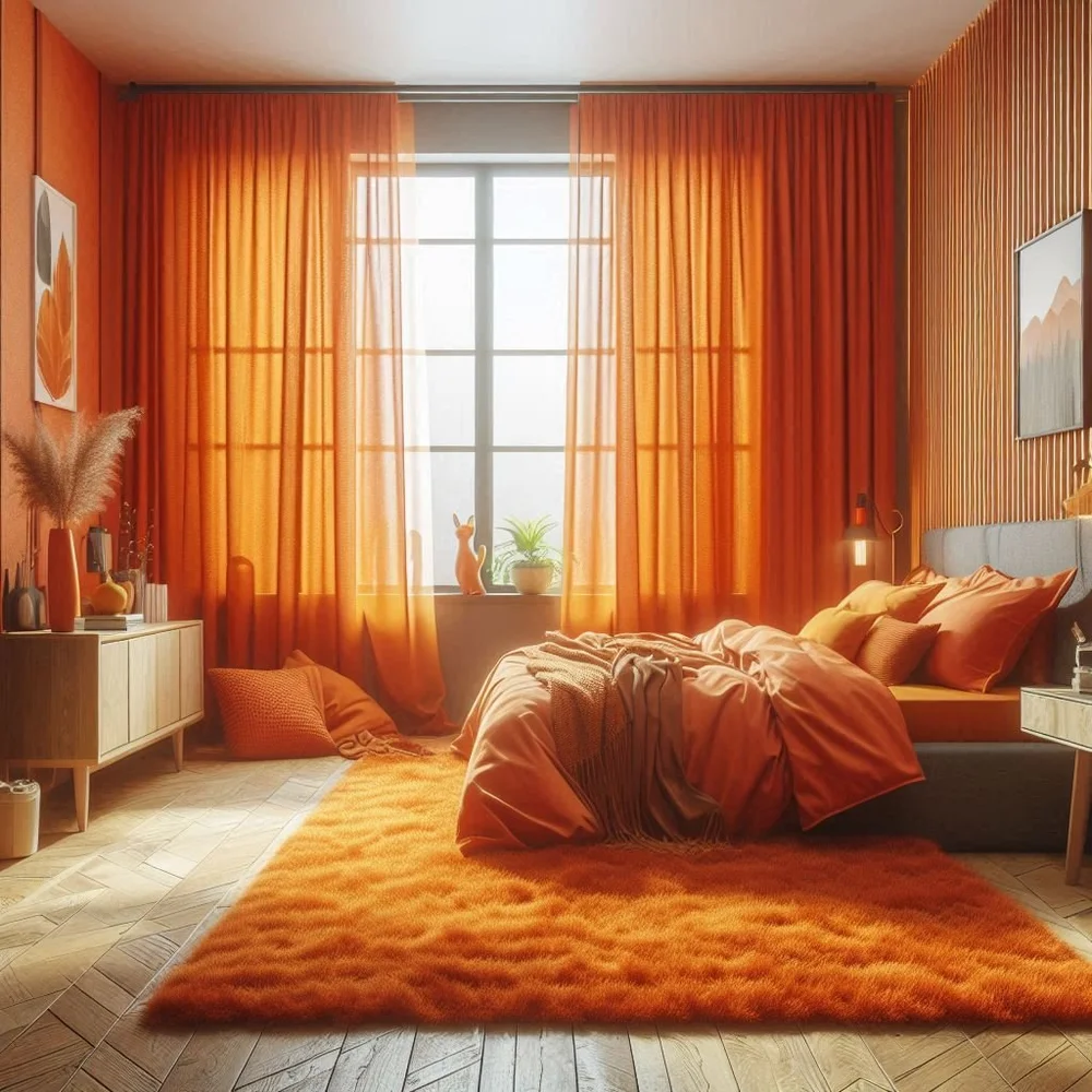 15 Orange Bedroom Ideas for a Vibrant, Cozy Space
