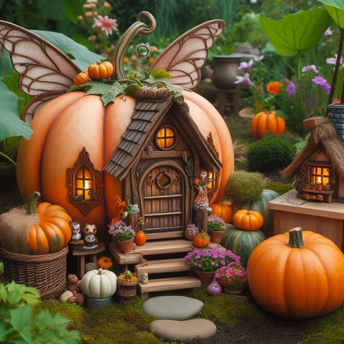15 Enchanting Fairy Pumpkin House Ideas for Fall Magic