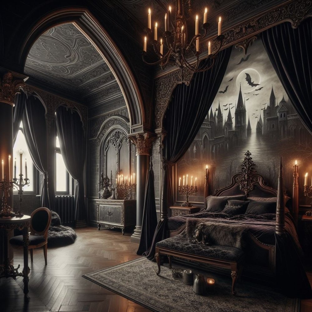 15 Gothic Room Ideas: Dark Elegance for Your Unique Space