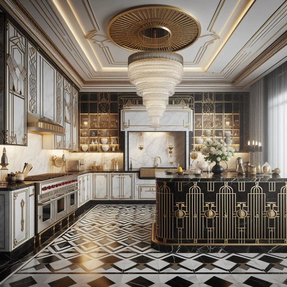 15 Art Deco Kitchen Ideas for Vintage Glamour
