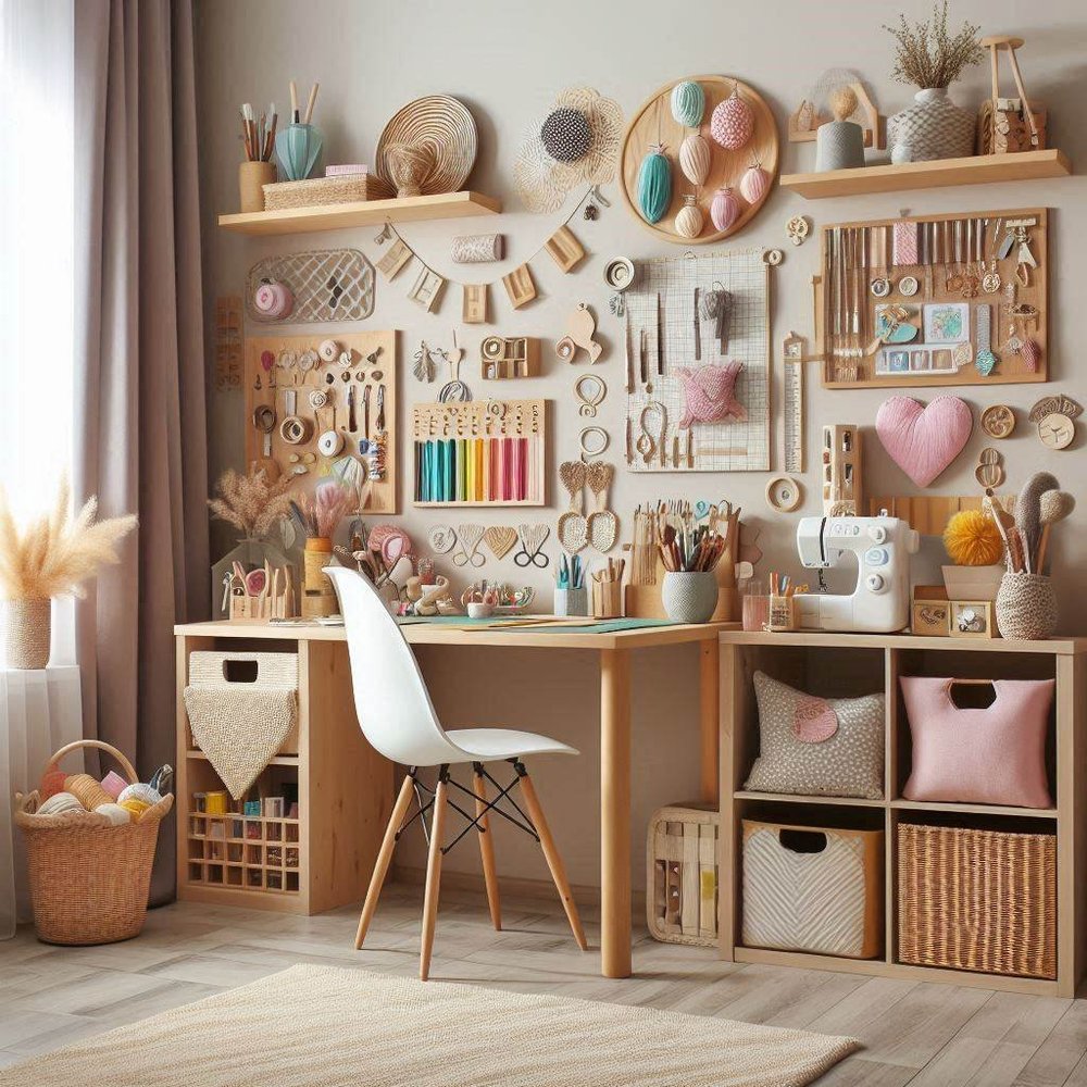 15 Small Craft Room Ideas for Creative Spaces