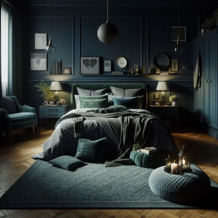 15 Dark Blue Bedroom Ideas for a Stylish Space
