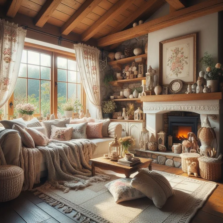 15 Cozy Cottagecore Living Room Ideas for Rustic Charm