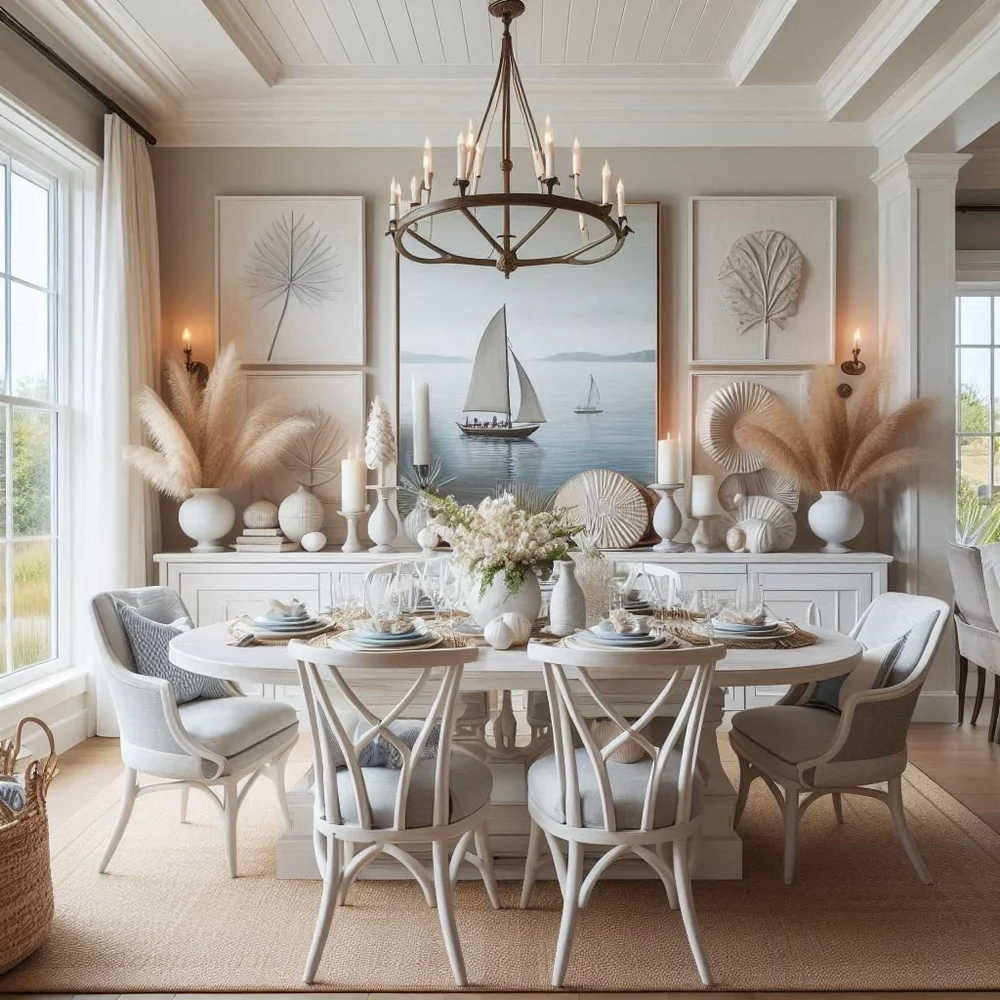 15 Coastal Dining Room Ideas for a Breezy Look