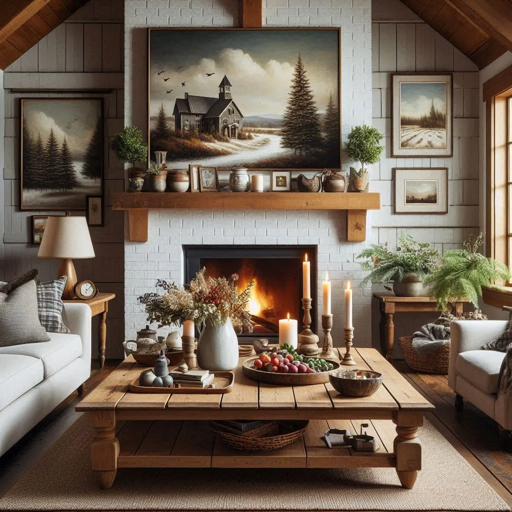 15 Rustic Warm Farmhouse Living Room Ideas to Try