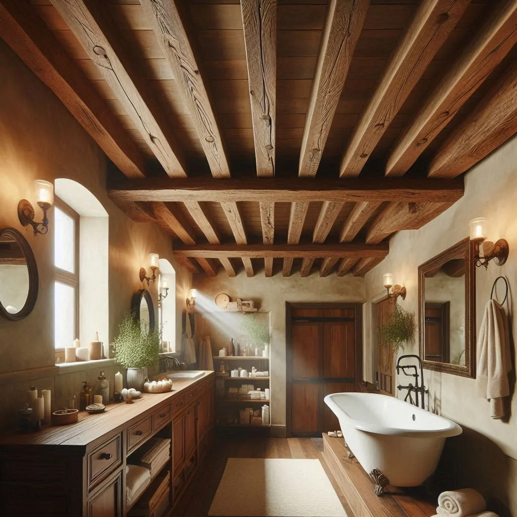 15 Bathroom Ceiling Design Ideas for a Fresh Upgrade