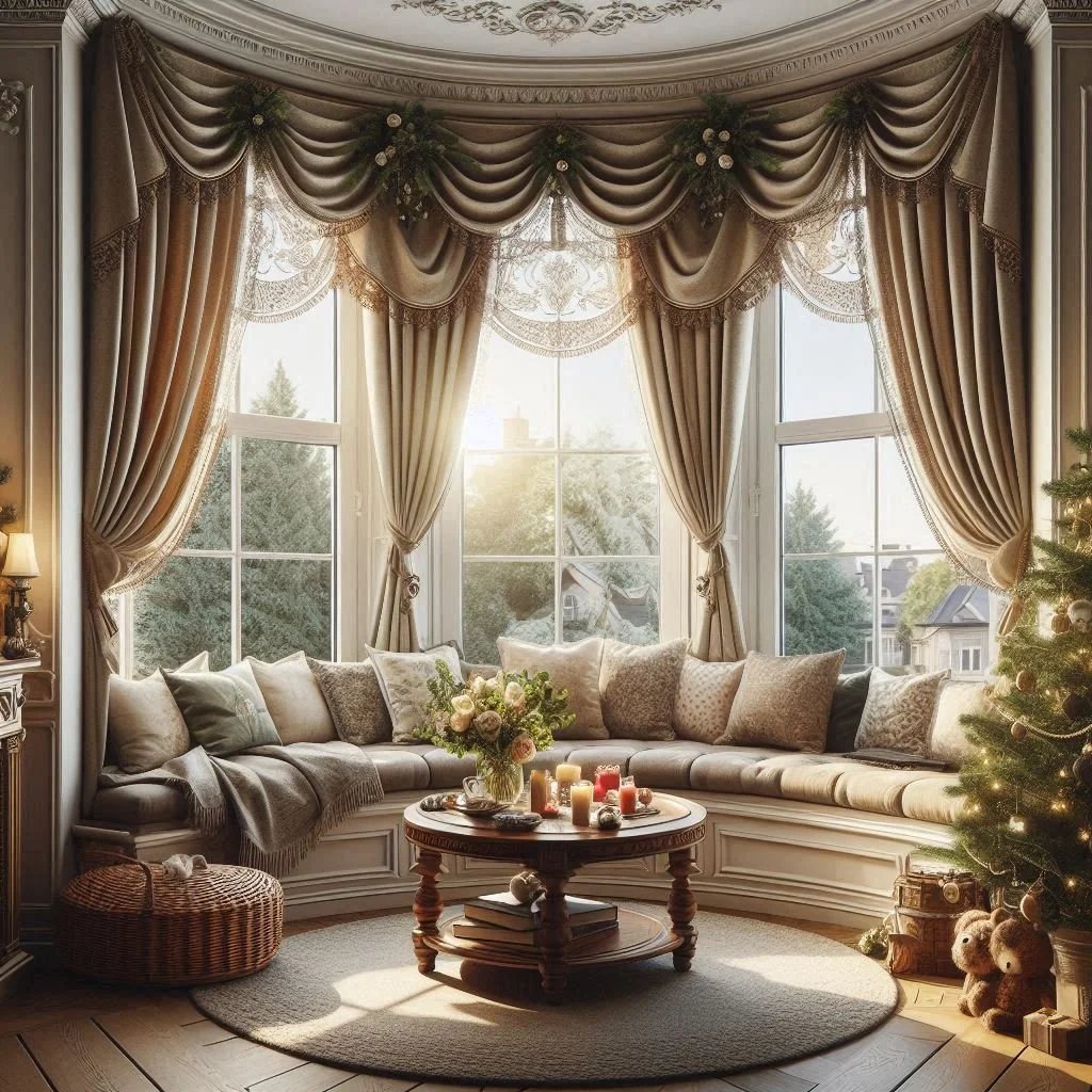 15 Bay Window Treatment Ideas for a Stylish Look