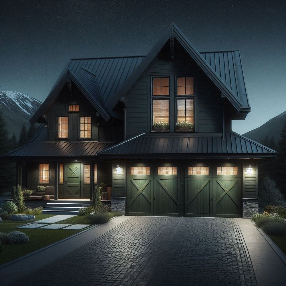 15 Dark Green House Ideas for a Bold Look