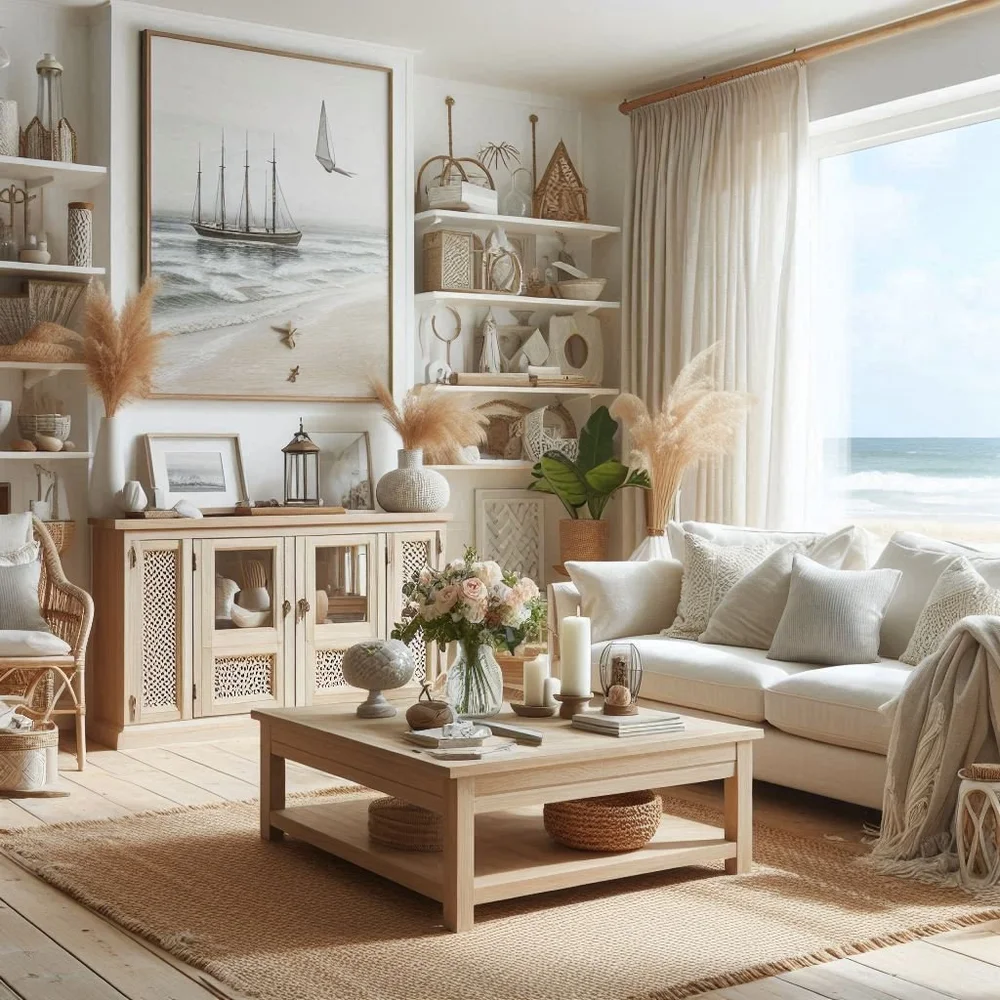15 Neutral Coastal Living Room Ideas for Relaxing Vibes — Lord Decor