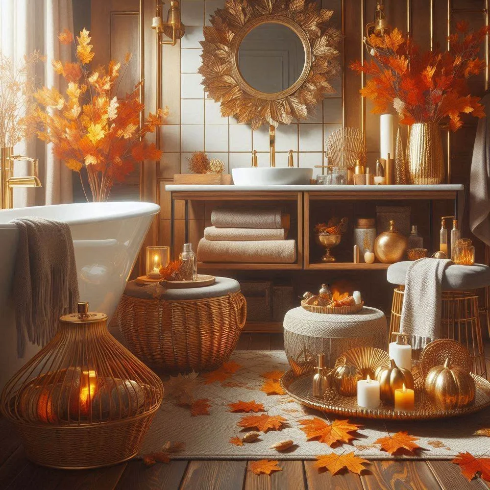15 Autumn Bathroom Decor Ideas for Cozy Vibes