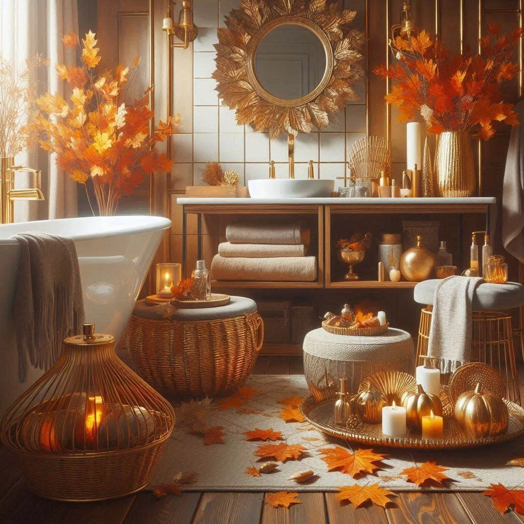 15 Autumn Bathroom Decor Ideas for Cozy Vibes