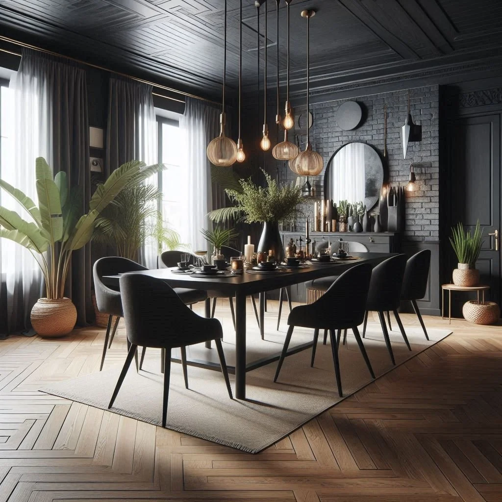 15 Stylish Black Dining Room Ideas for Elegance