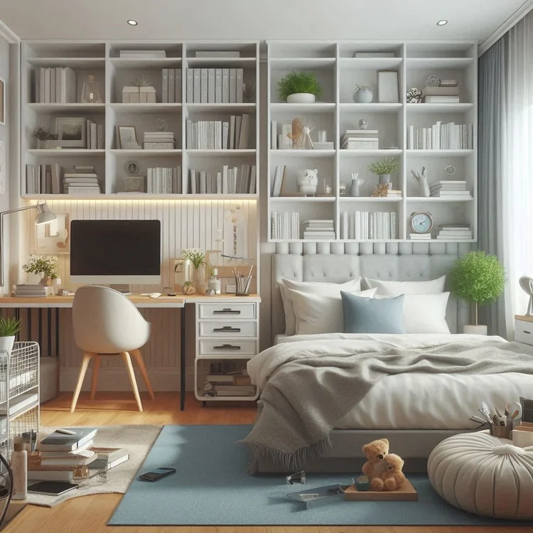 15 Smart Bedroom Office Ideas for Small Spaces