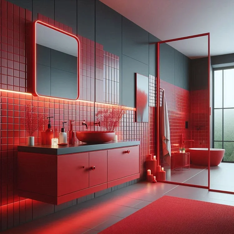 15 Red Bathroom Ideas for a Vibrant Look