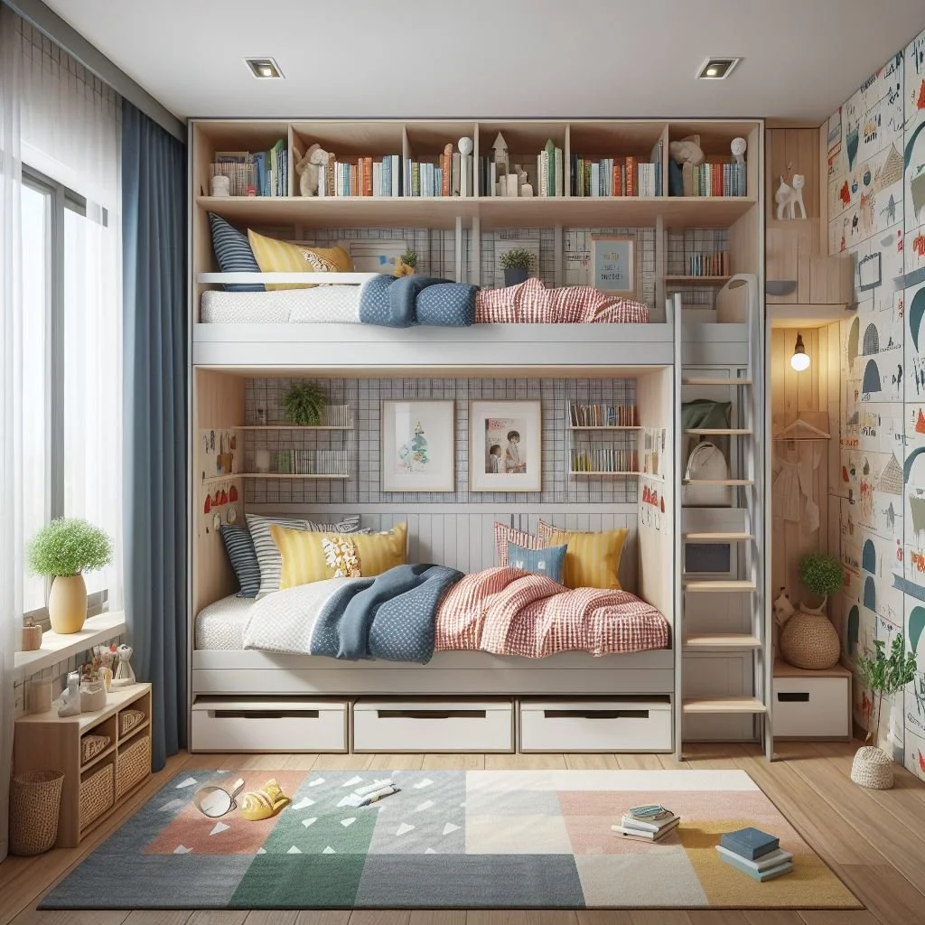 15 Space-Saving Twin Bedroom Ideas for Small Rooms