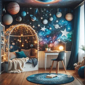 15 Space Themed Room Ideas for Stellar Decor Vibes
