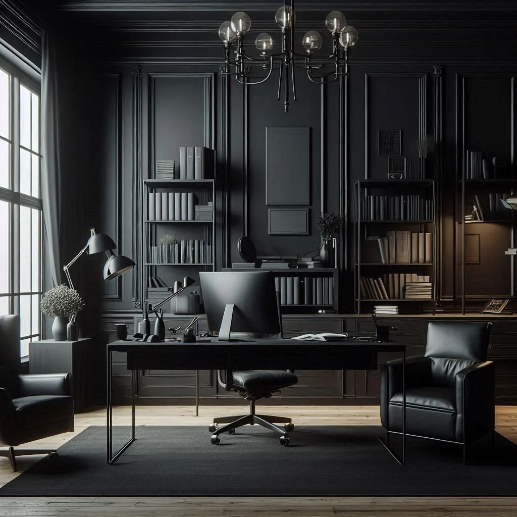 15 Dark Office Ideas for a Bold and Stylish Workspace