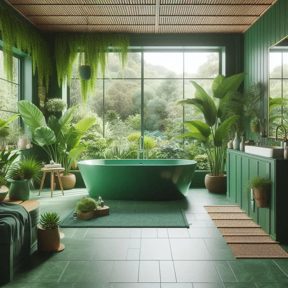 15 Green Bathroom Ideas for a Fresh, Natural Look