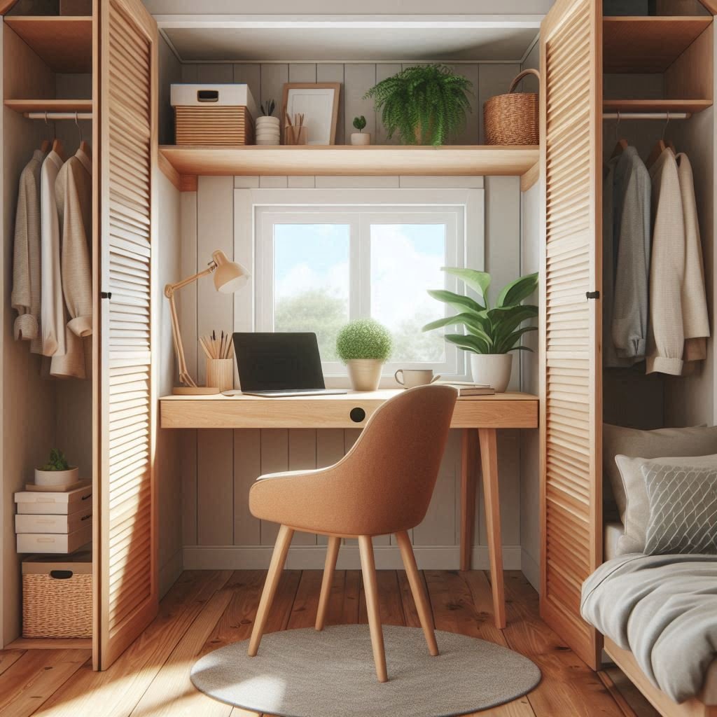 15 Closet Office Ideas for a Cozy Work Space