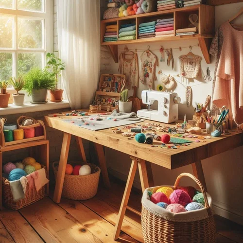 15 Small Craft Room Ideas for Creative Spaces