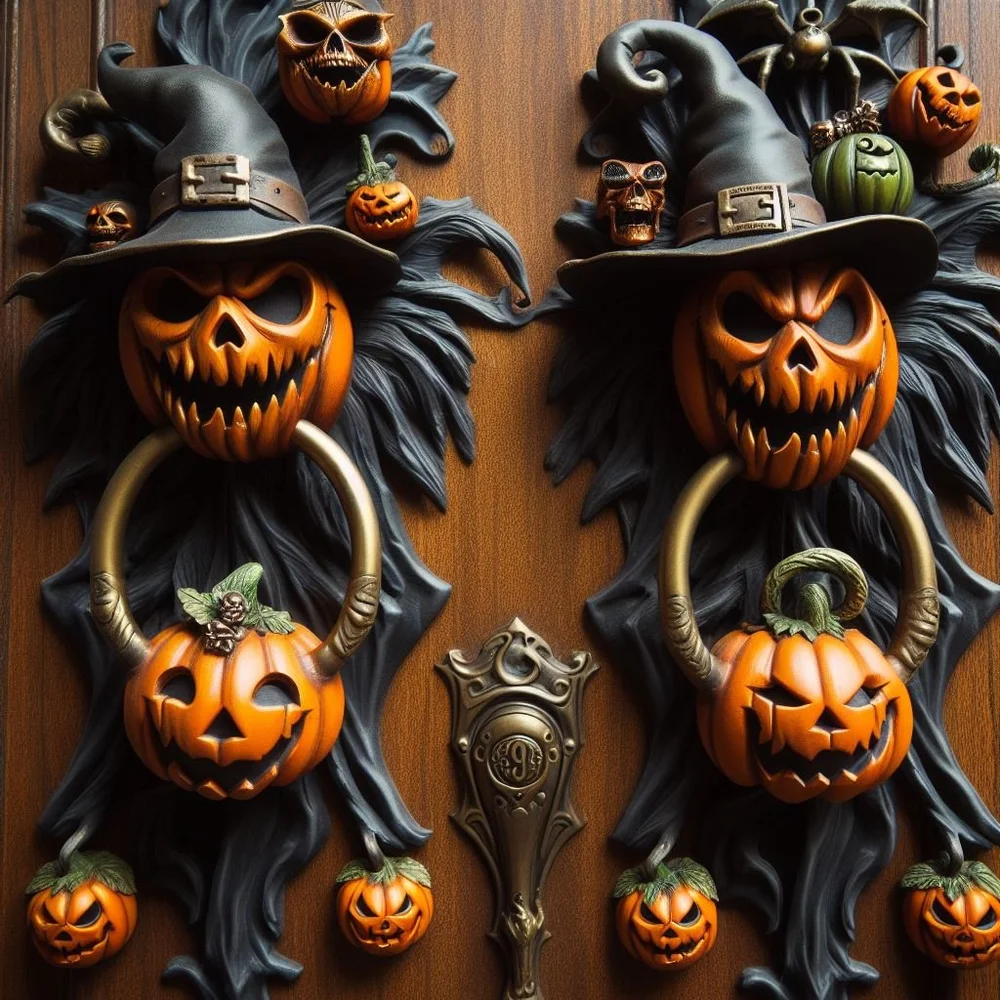 10 Spooky Halloween Door Decorations for a Haunted Welcome