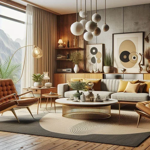 15 Retro Living Room Ideas for Vintage Charm