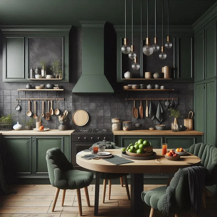 15 Dark Green Kitchen Ideas for a Bold and Stylish Look