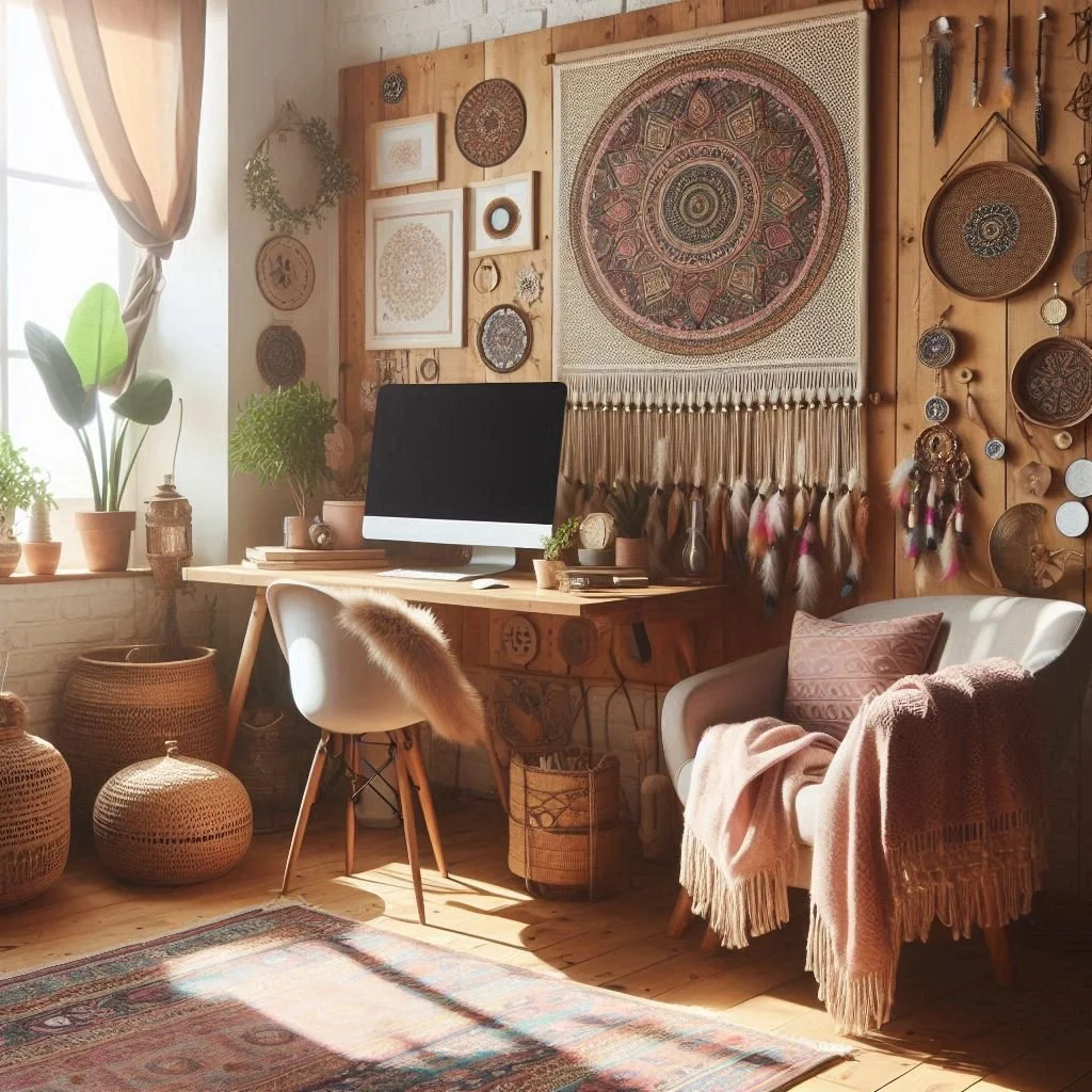 15 Boho Chic Office Ideas for a Stylish Workspace