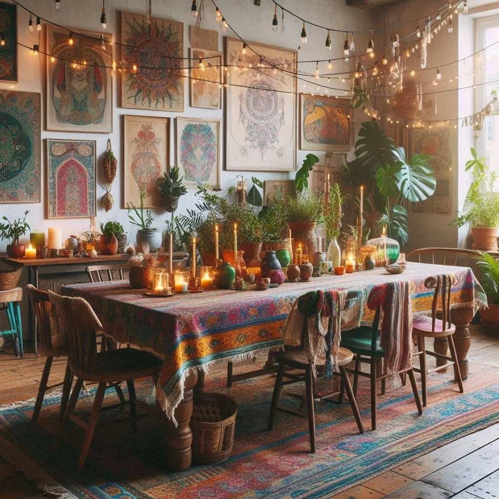 15 Chic Boho Dining Room Ideas for Eclectic Style