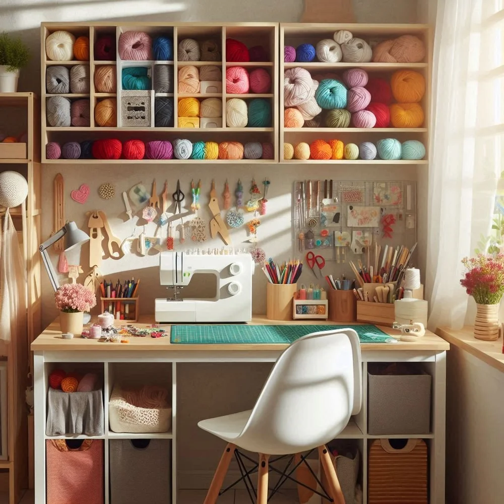 15 Small Craft Room Ideas for Creative Spaces
