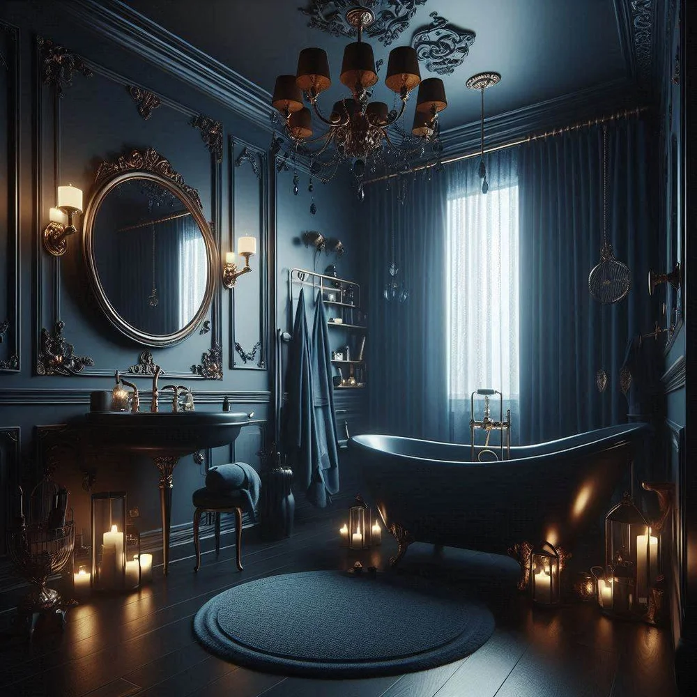 15 Dark Blue Bathroom Ideas for a Sophisticated Look