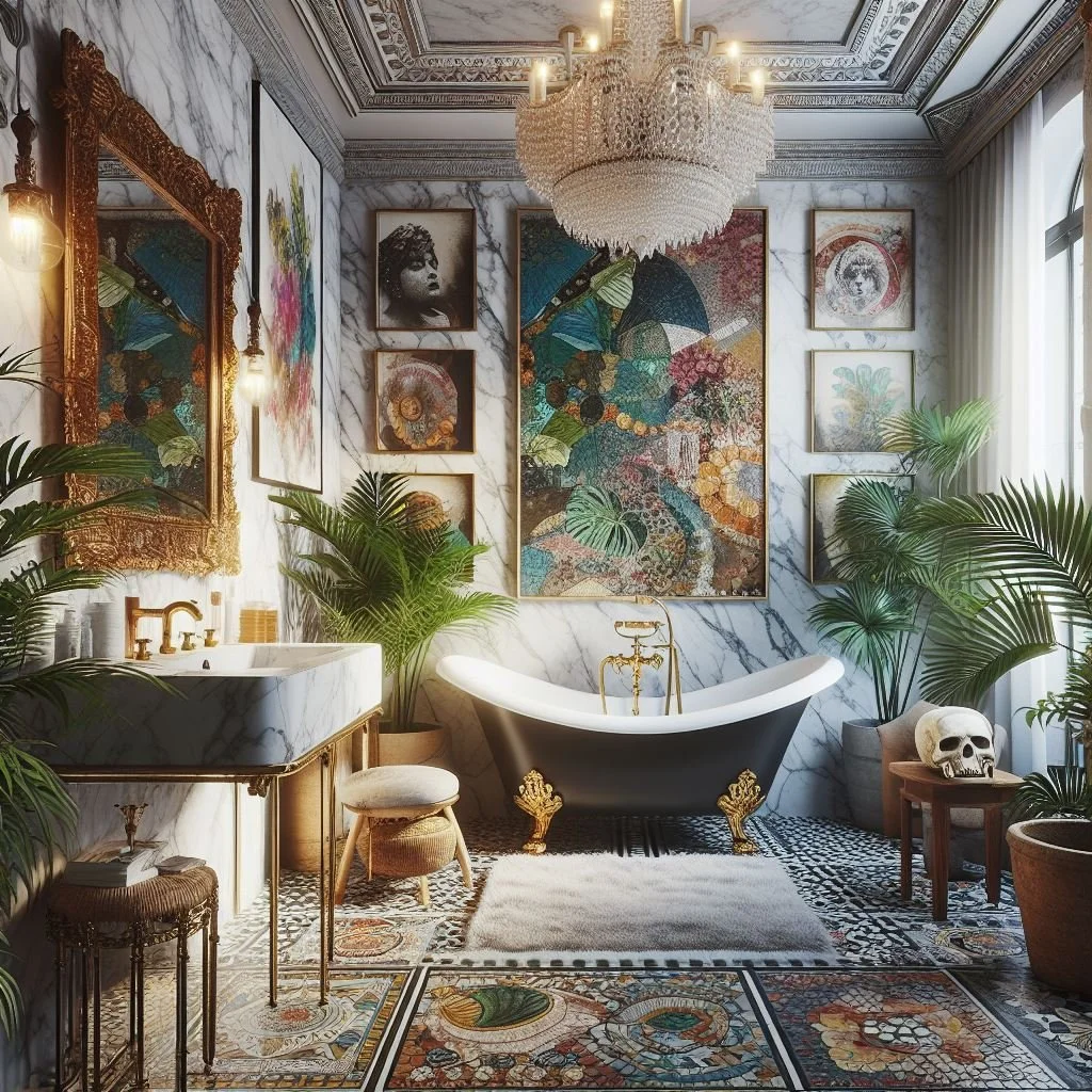15 Eclectic Bathroom Ideas for Unique and Stylish Spaces
