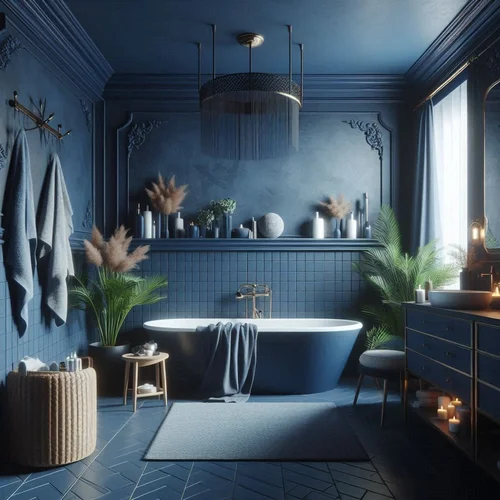 15 Navy Blue Bathroom Ideas for a Bold Look