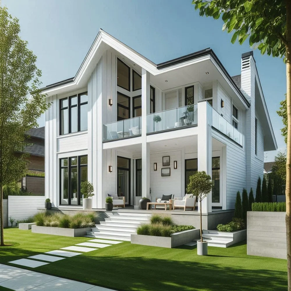 15 Modern White Home Exterior Ideas to Inspire You