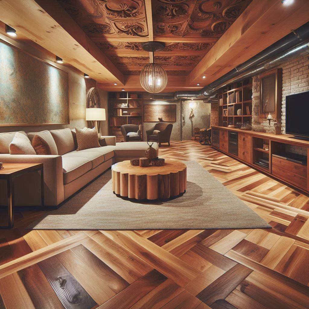 15 Basement Floor Ideas to Upgrade Your Space