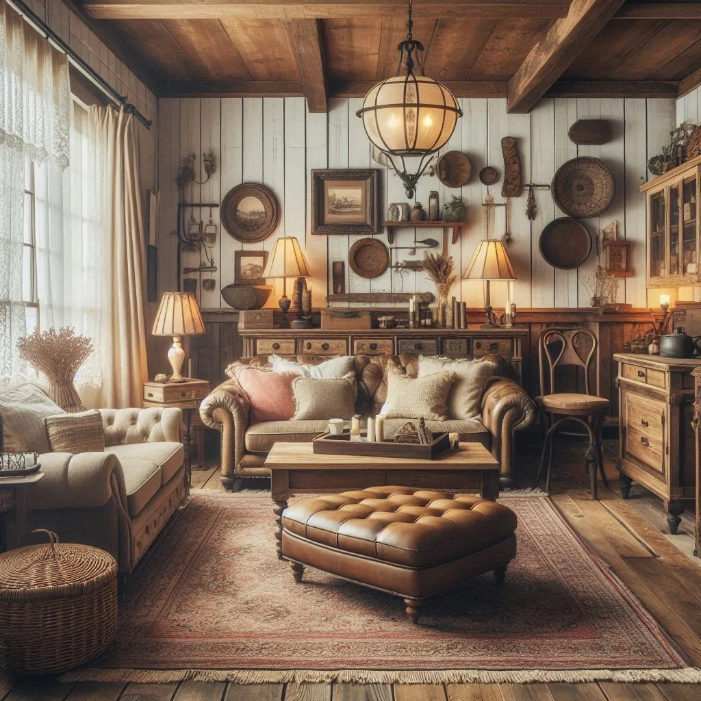15 Rustic Farmhouse Living Room Ideas for Cozy Charm
