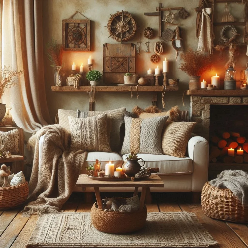 15 Rustic Warm Farmhouse Living Room Ideas to Try