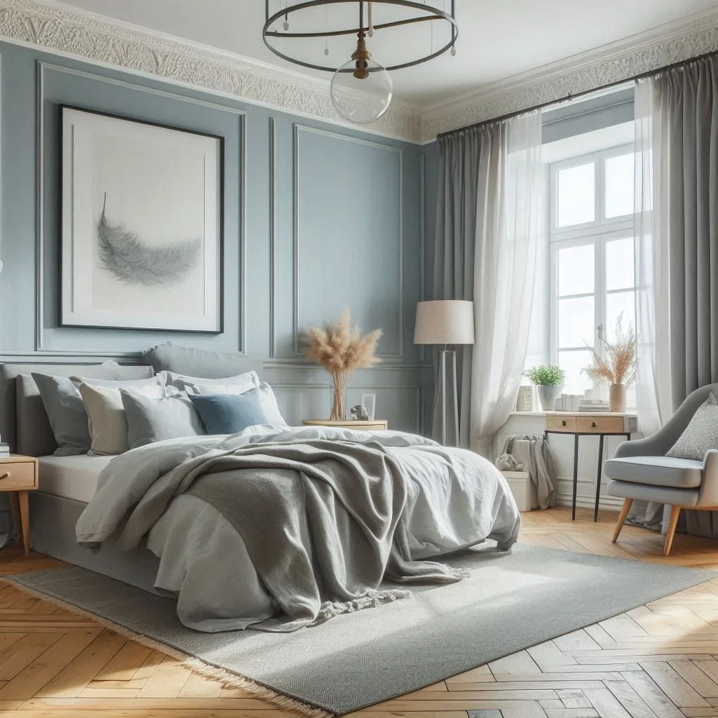 15 Grey and Blue Bedroom Ideas for Modern Comfort