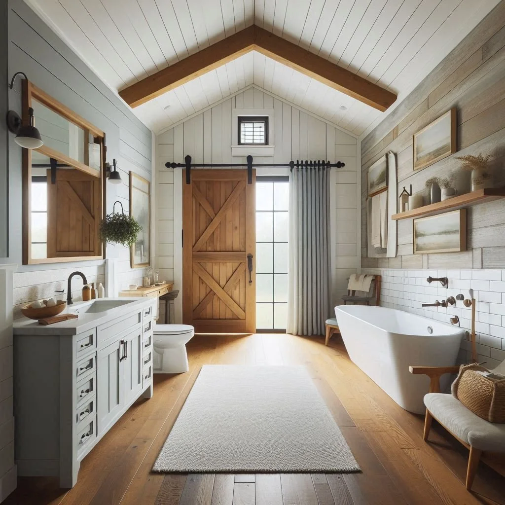 15 Modern Farmhouse Bathroom Ideas for Charm