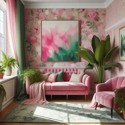 15 Pink and Green Room Ideas for Fresh Style