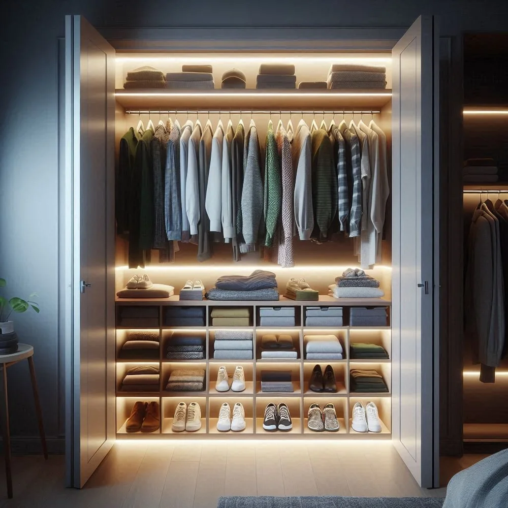 15 Closet Lighting Ideas to Maximize Your Storage