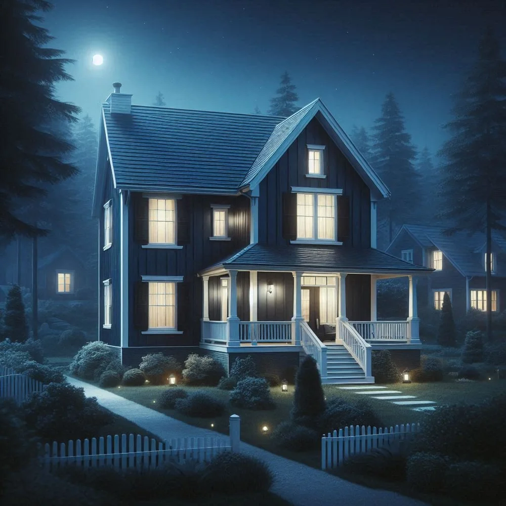 15 Creative Dark Blue House Ideas for Curb Appeal