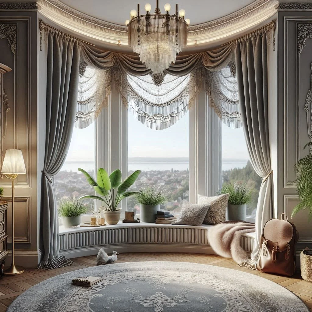 15 Bay Window Treatment Ideas for a Stylish Look